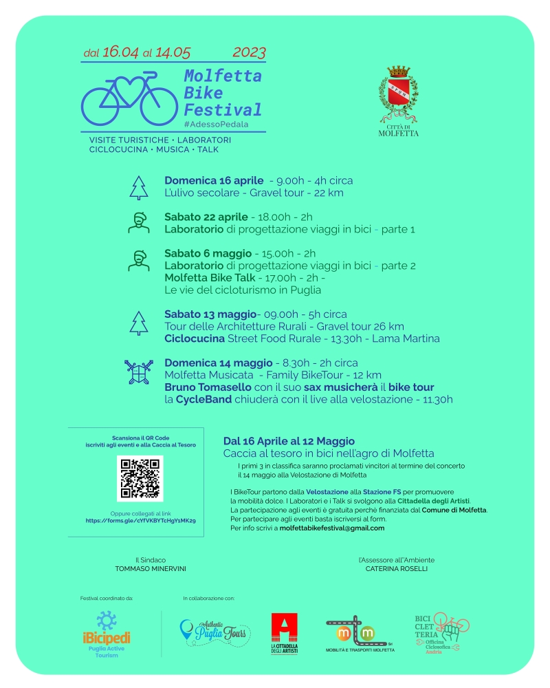 Quindici Molfetta - Torna il “Molfetta bike festival” Quindici Molfetta - Torna il “Molfetta bike festival”