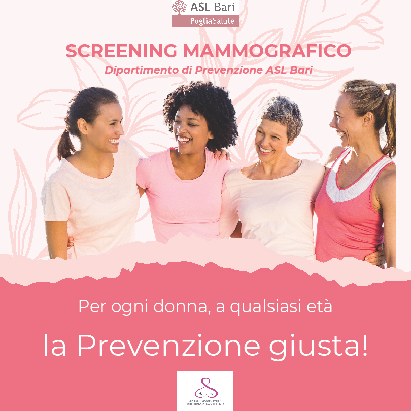 Quindici Molfetta - Screening mammografico, in partenza inviti per il ... Quindici Molfetta - Screening mammografico, in partenza inviti per il ...