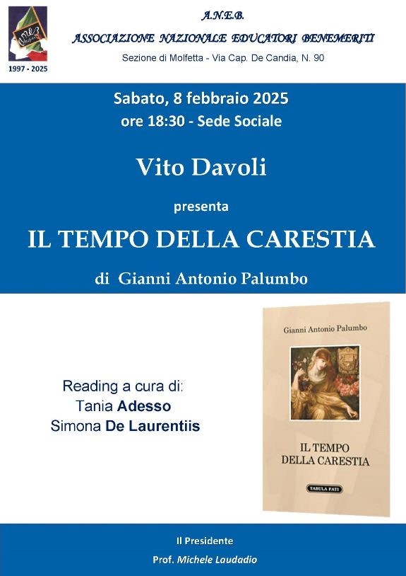 Quindici Molfetta - Questa sera all’Aneb di Molfetta presentazione del ...